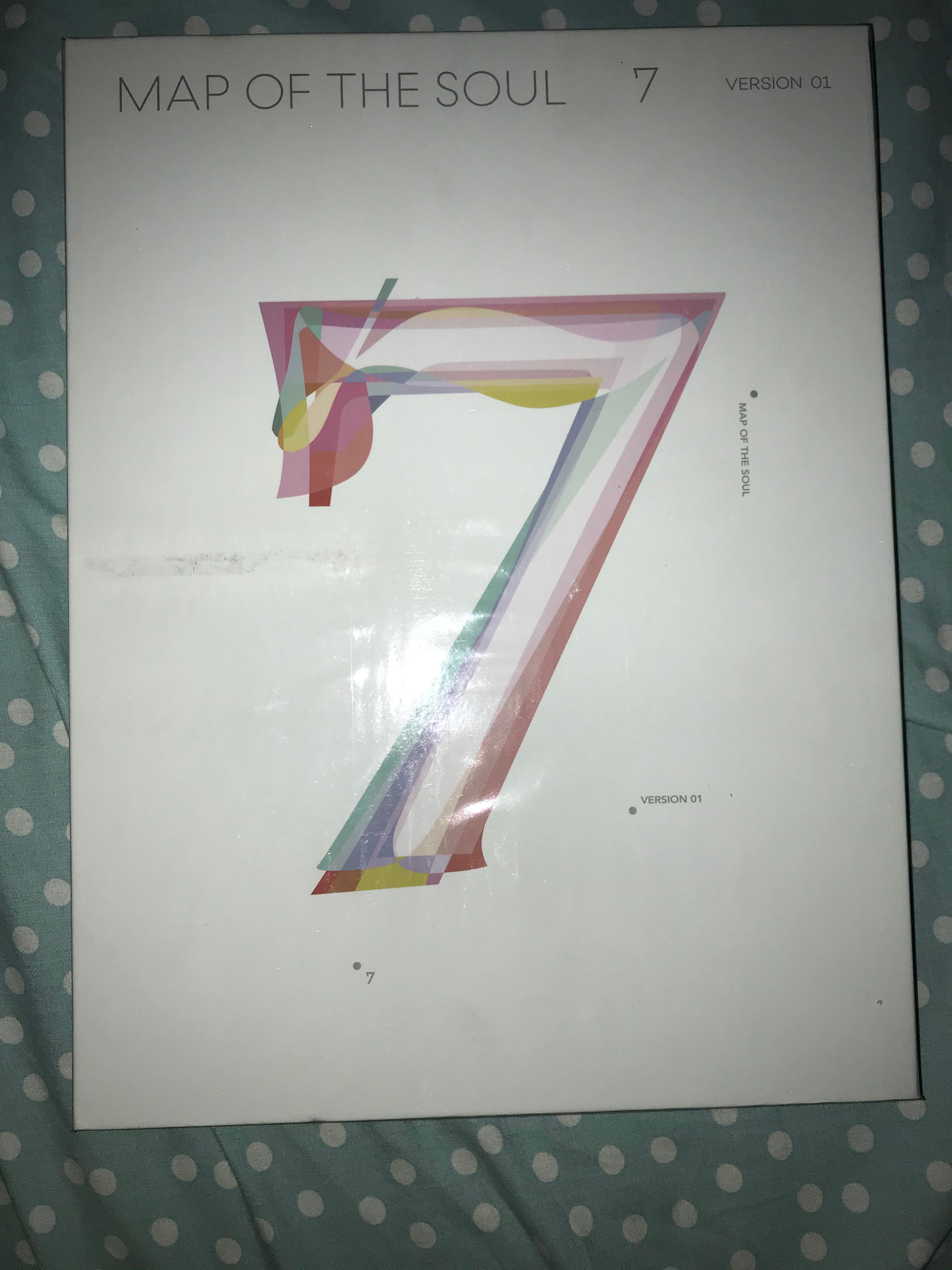 BTS MOTS 7 VERSION 1 ALBUM \ Map of The Soul ver 1, Hobbies & Toys ...