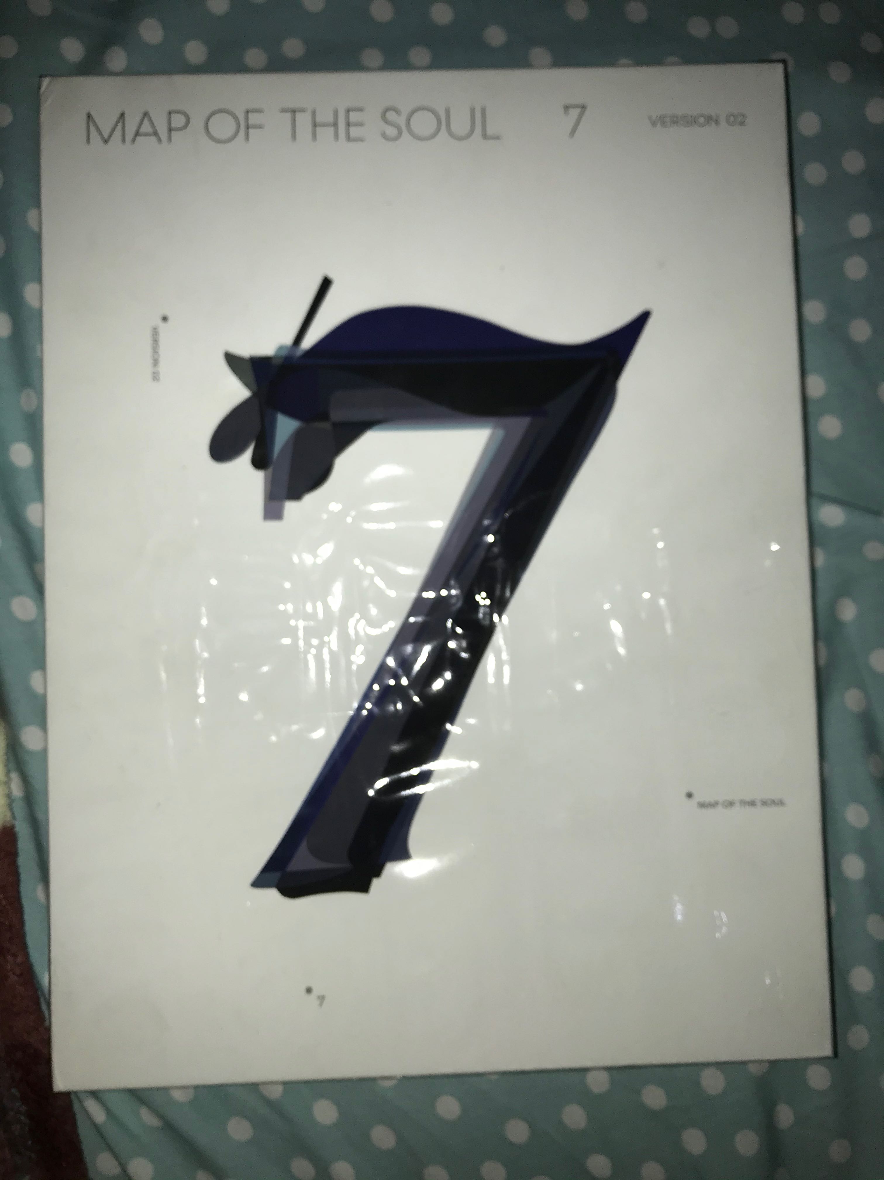 BTS MOTS 7 version 2 / Map of The Soul ver 2 album, Hobbies & Toys ...