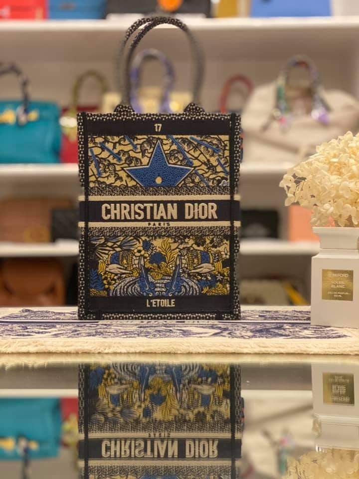 Christian Dior Tarot Blue Star, Luxury, Bags & Wallets on Carousell