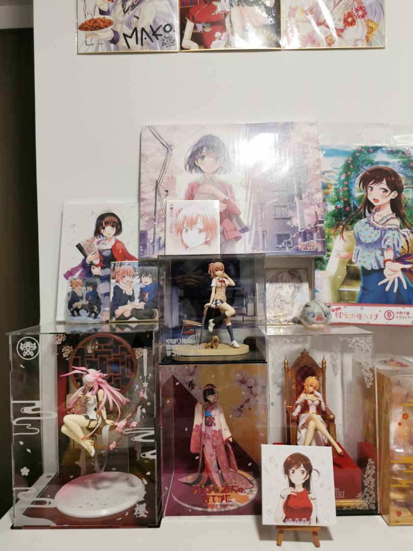 Customised Anime Acrylic Figure Case, Hobbies & Toys, Memorabilia ...
