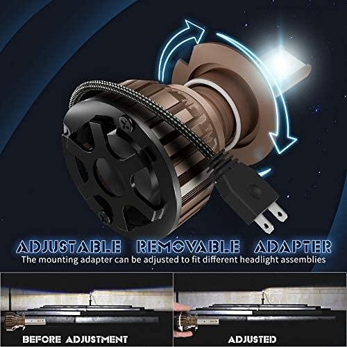 EASY EAGLE H7 LED Headlight Bulbs 10800LM 6000K automotive Car LED ...