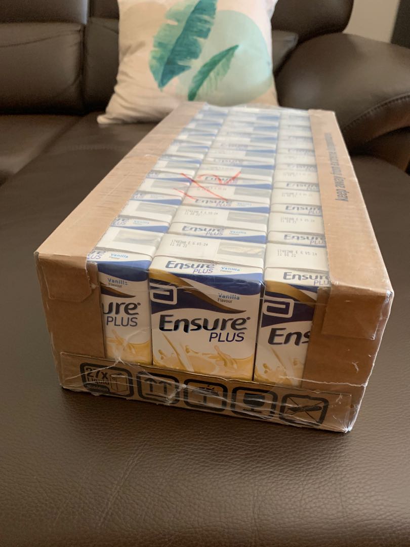 Ensure Plus Vanilla Flavour Carton, Babies & Kids, Nursing & Feeding ...