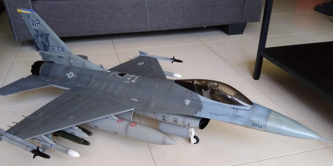 F-16 "Wolf Pack" Falcon (1/18 scale), Hobbies & Toys, Toys & Games on ...