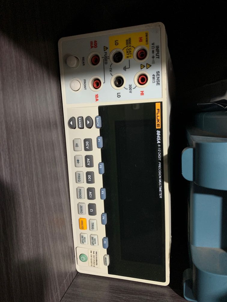 Fluke multimeter 8845A, 家庭電器, 轉插器及插頭 - Carousell