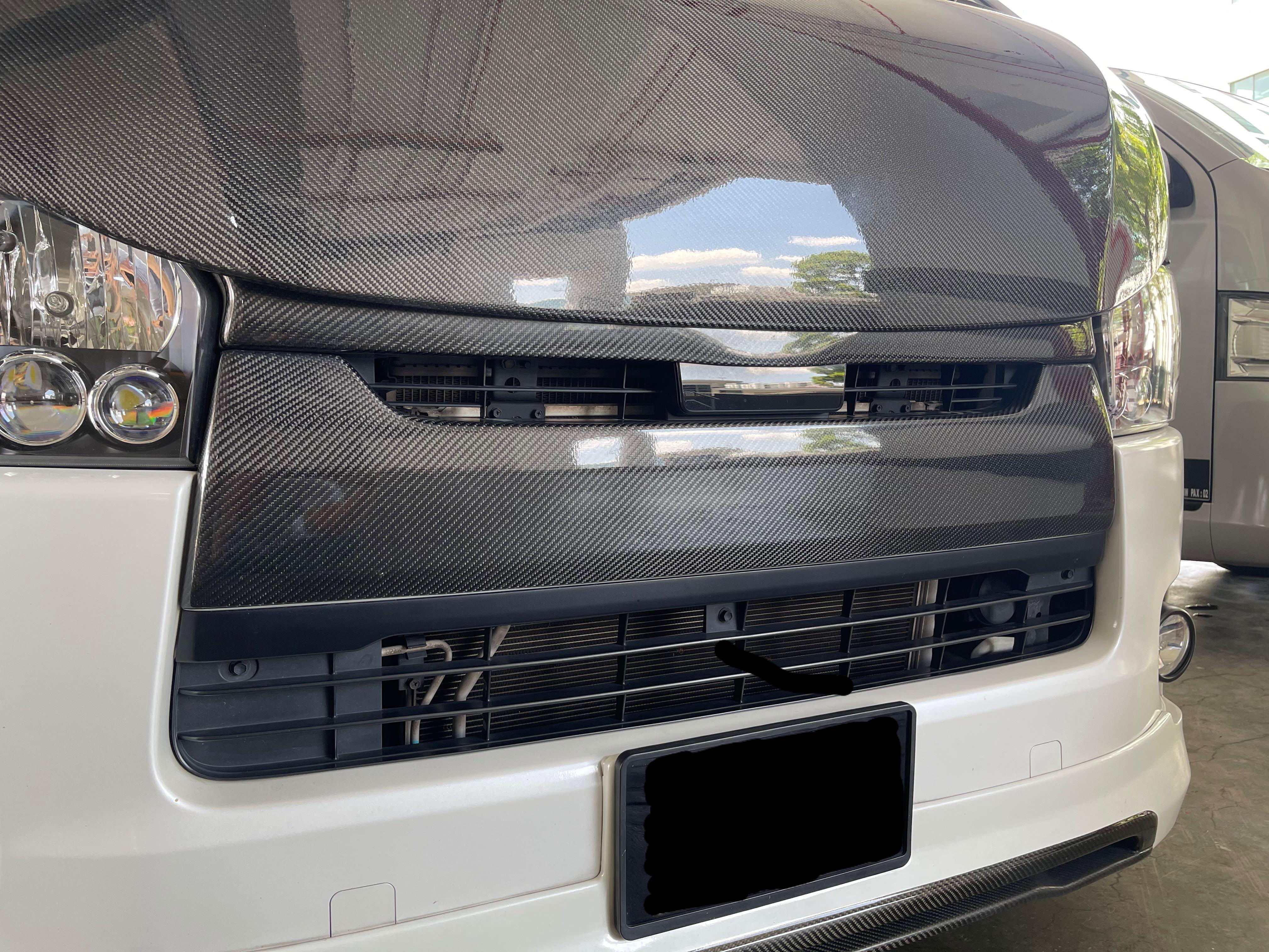Hiace MTS Carbon bodykit, Car Accessories, Accessories on Carousell