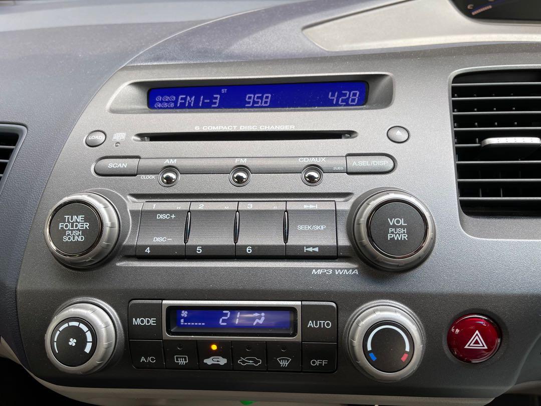 Honda Civic FD2 Original OEM 6 CD Changer Player, Auto Accessories on ...