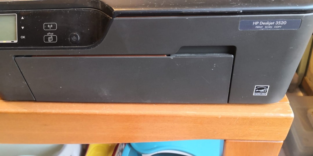 HP3520 printer 打印機, 電腦＆科技, 打印機及影印機 - Carousell