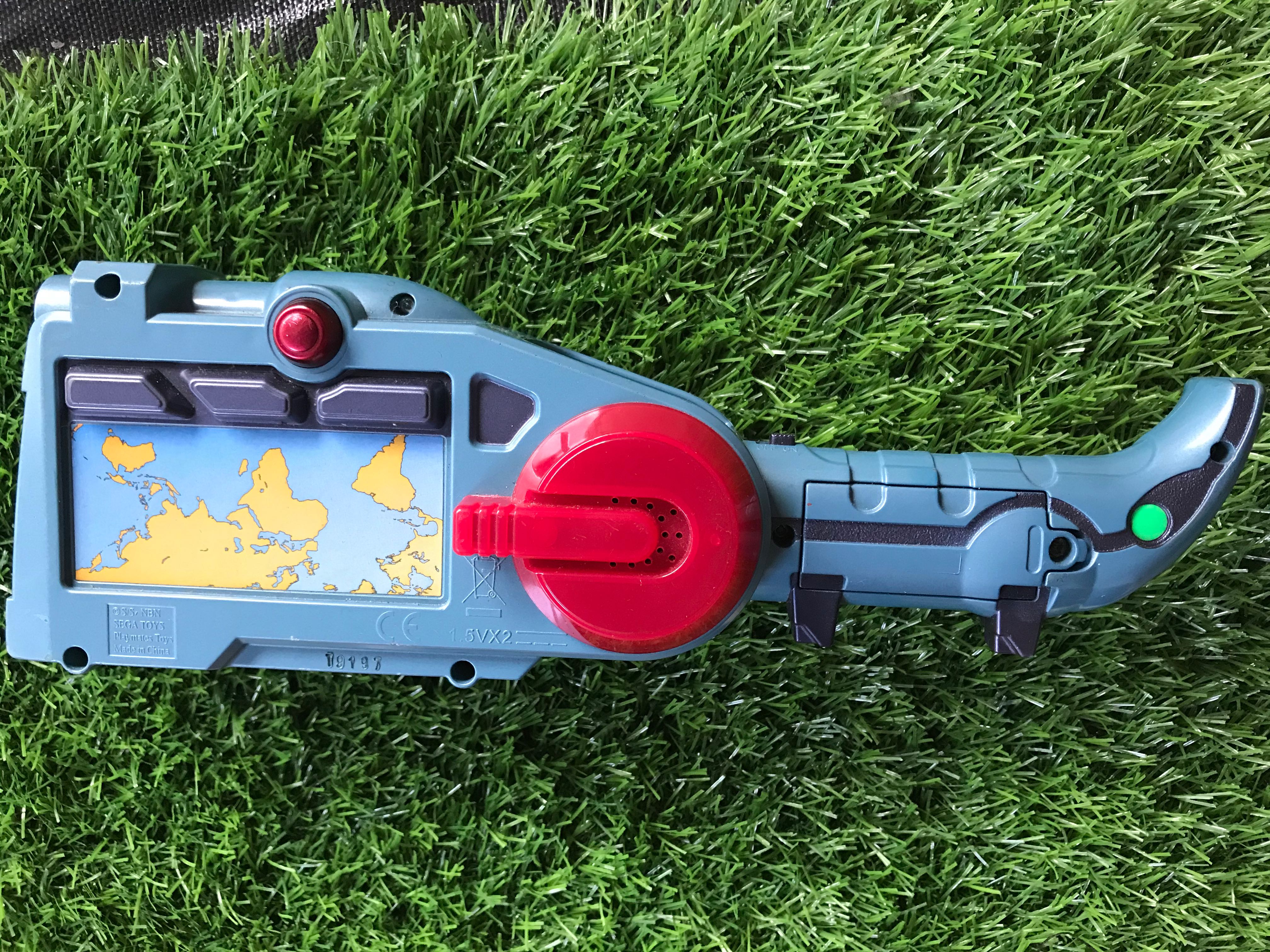 HTF SEGA PLAYMATES dinosour king deluxe Dino SLASHER card deck swiper ...