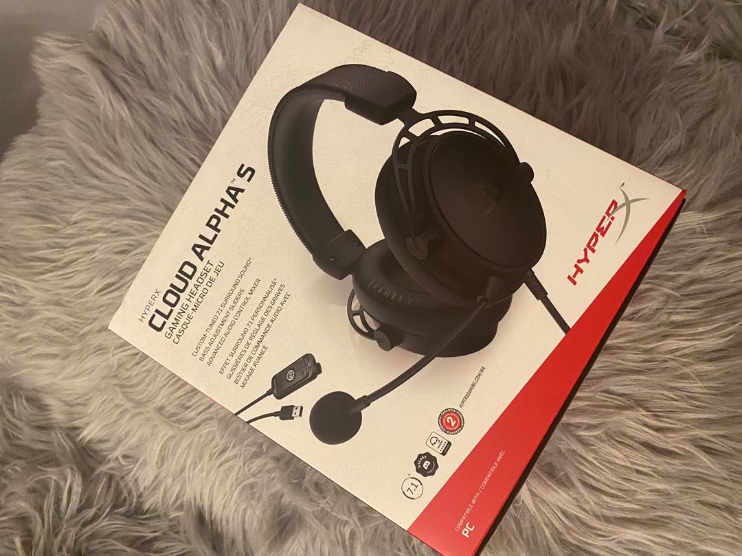 HyperX Cloud Alpha gaming set, Electronics, Computer Parts ...