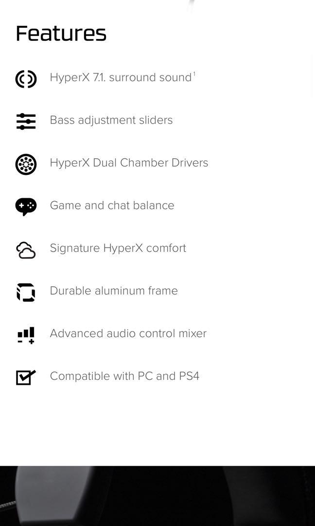 HyperX Cloud Alpha gaming set, Electronics, Computer Parts ...