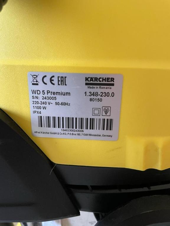 Karcher WD-5 Premium Multi Functional Vacuum Cleaner, TV & Home ...