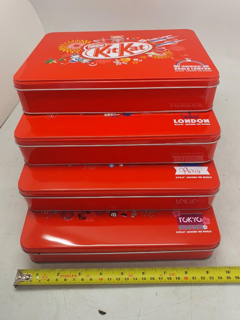 Kit Kat Tin Set from Cities of the world - KL, Tokyo, Paris, London ...