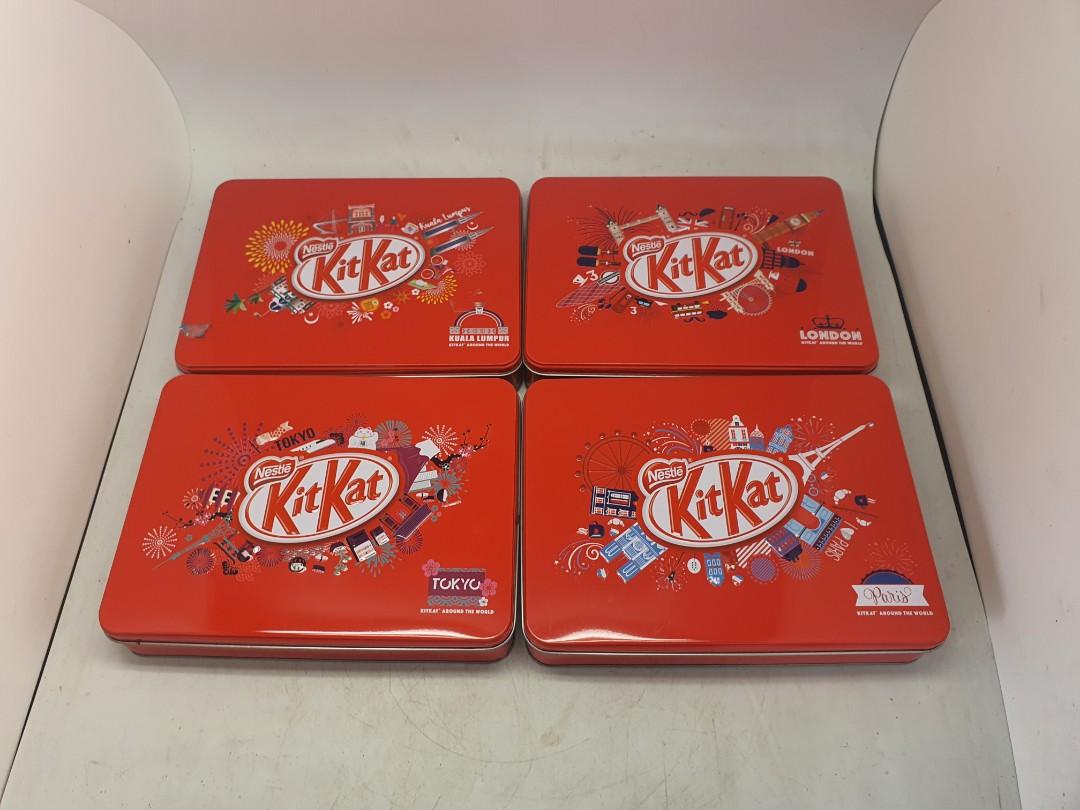 Kit Kat Tin Set from Cities of the world - KL, Tokyo, Paris, London ...
