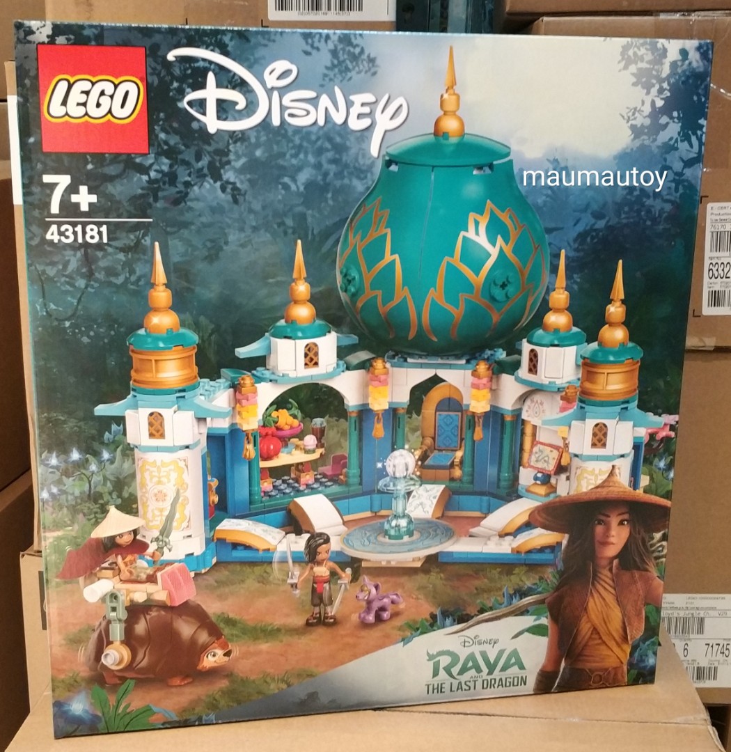 Lego 43181 Disney Raya And The Last Dragon: Raya and the Heart Palace ...