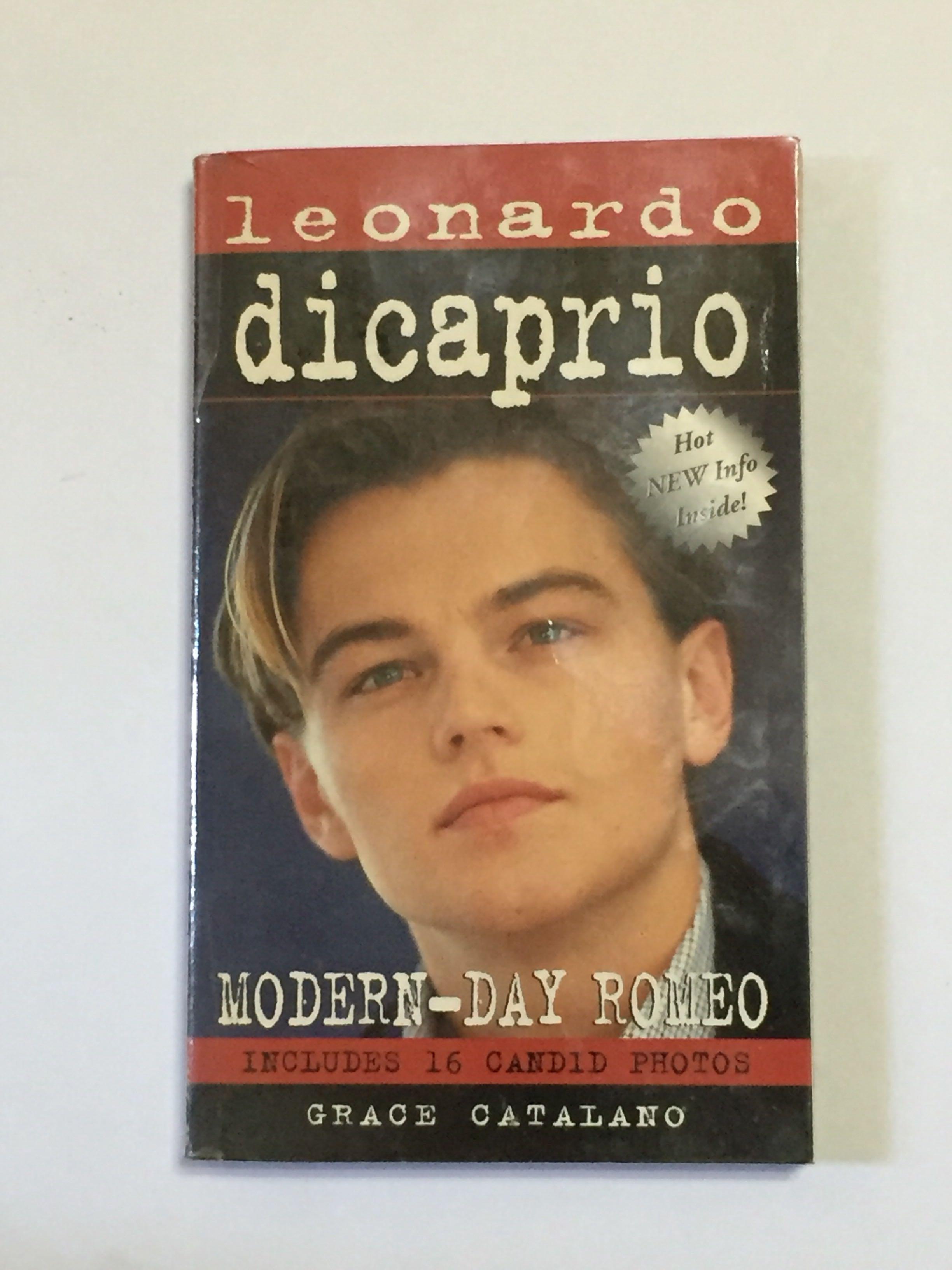 Leonardo DiCaprio Modern Day Romeo Biography Book, Hobbies & Toys ...