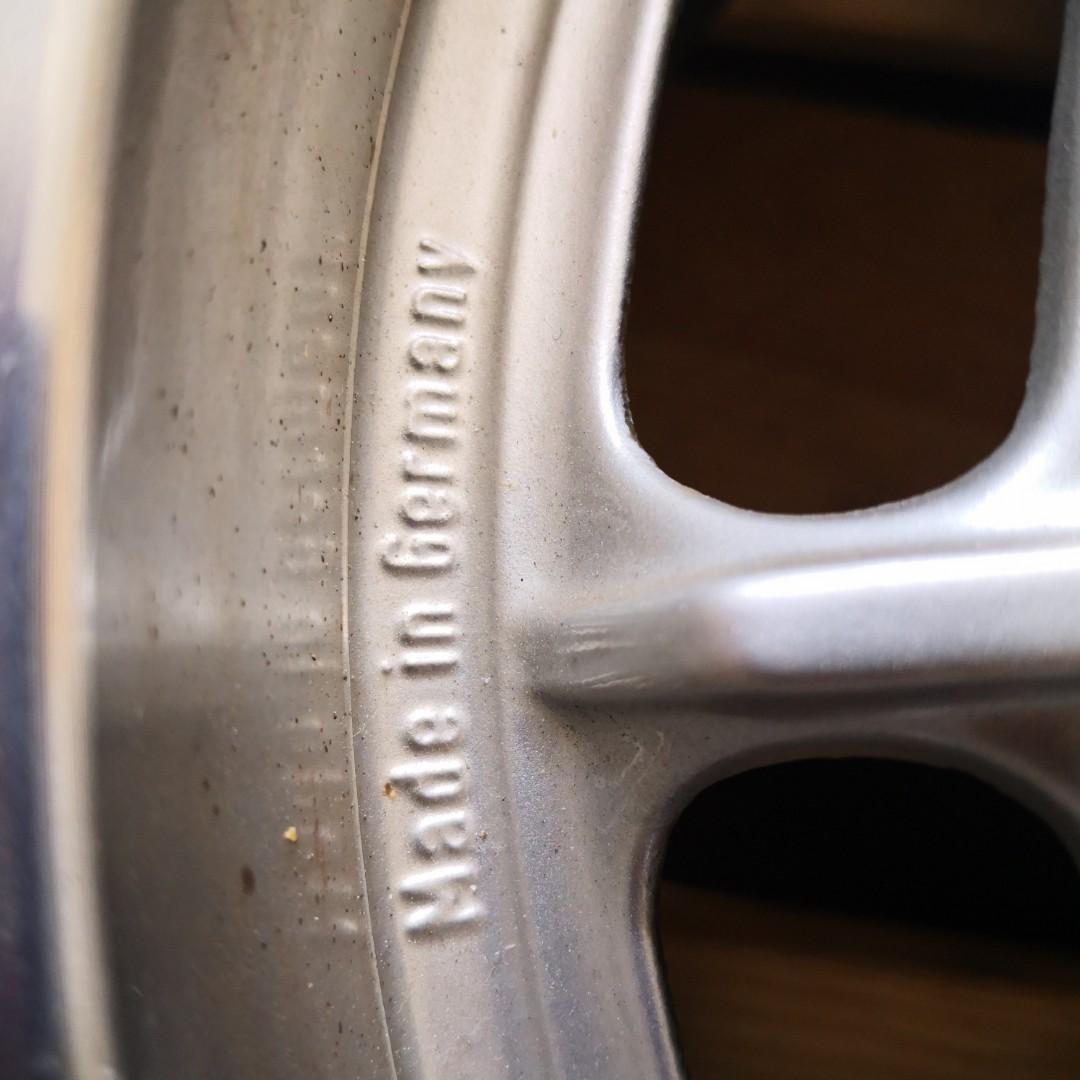 Mercedes Benz 1 ATS 15 x 7 inch rims mags ET23 Made in Germany W123 ...