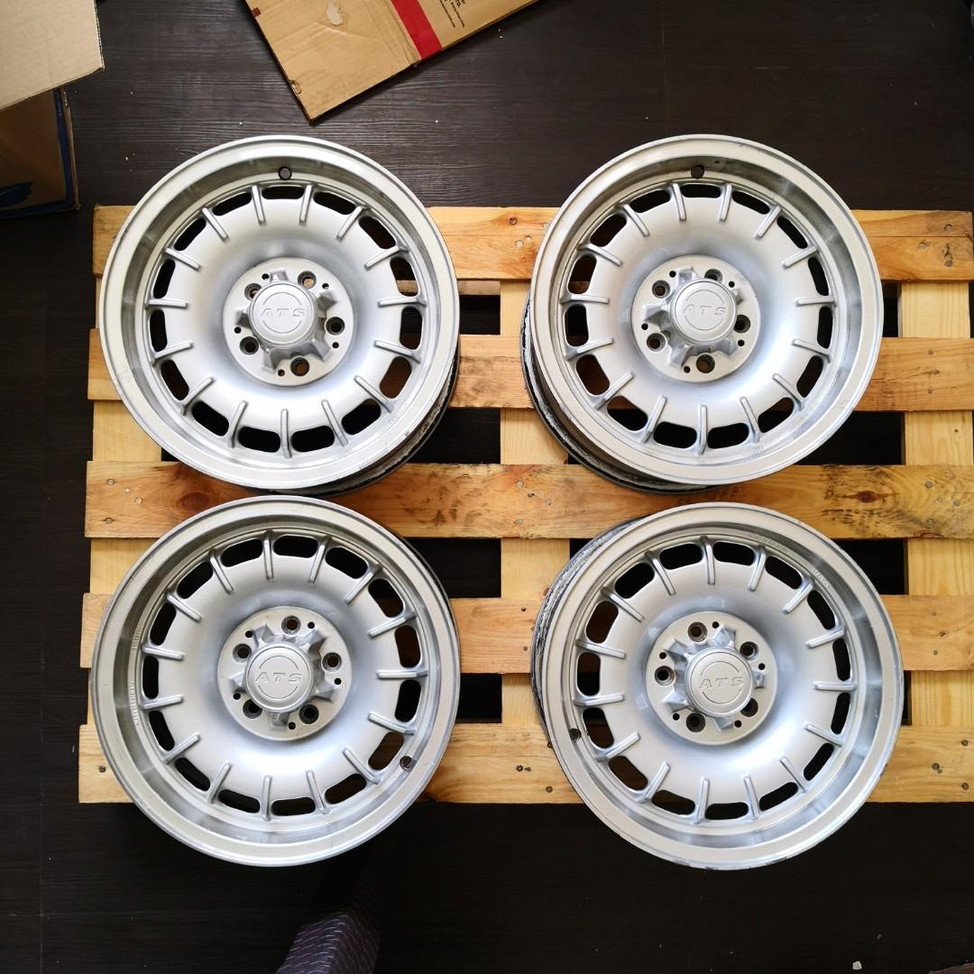 Mercedes Benz 1 ATS 15 x 7 inch rims mags ET23 Made in Germany W123 ...