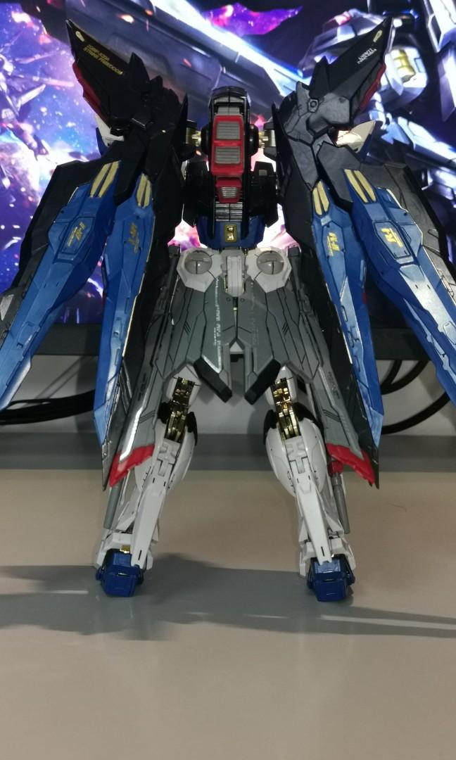 METAL FRAME STRIKE FREEDOM GUNDAM + WING OF LIGHT + EFFECT PART, METAL ...