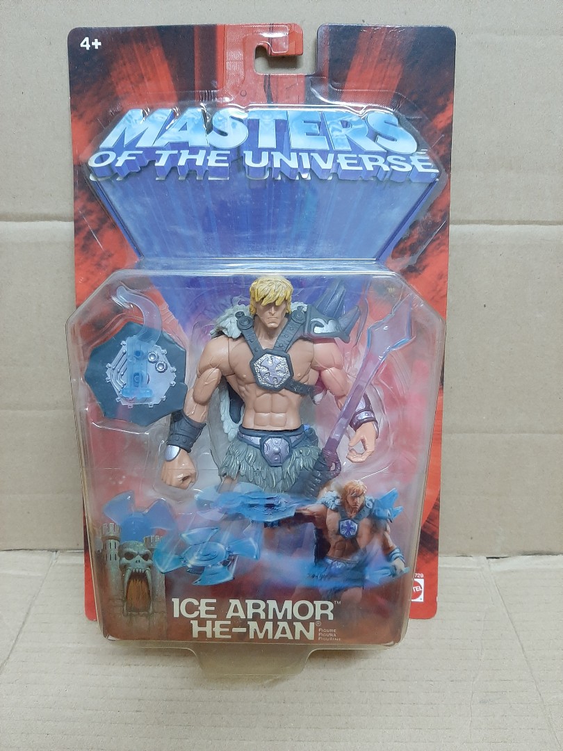 MOTU ICE ARMOR HE MAN Masters of the Universe Action Figure, Hobbies ...