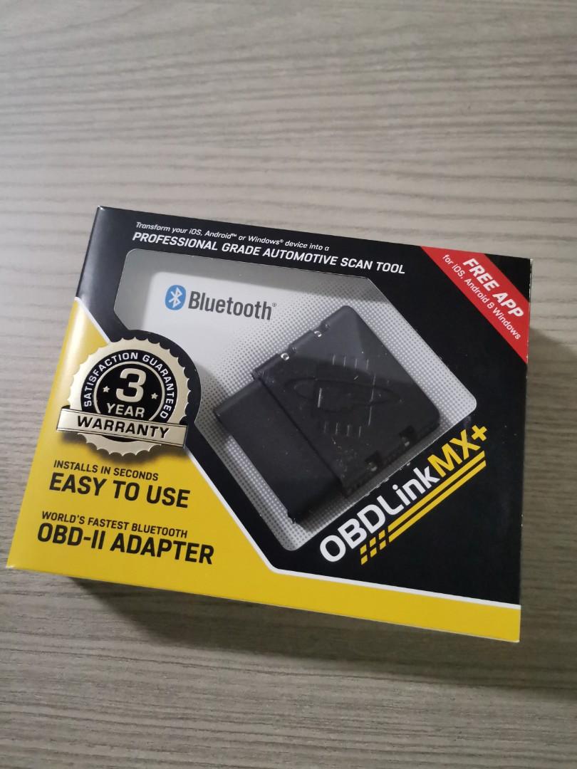 OBDlink MX+ Plus OBD2 Adapter Bluetooth Bimmercode, Car Accessories ...