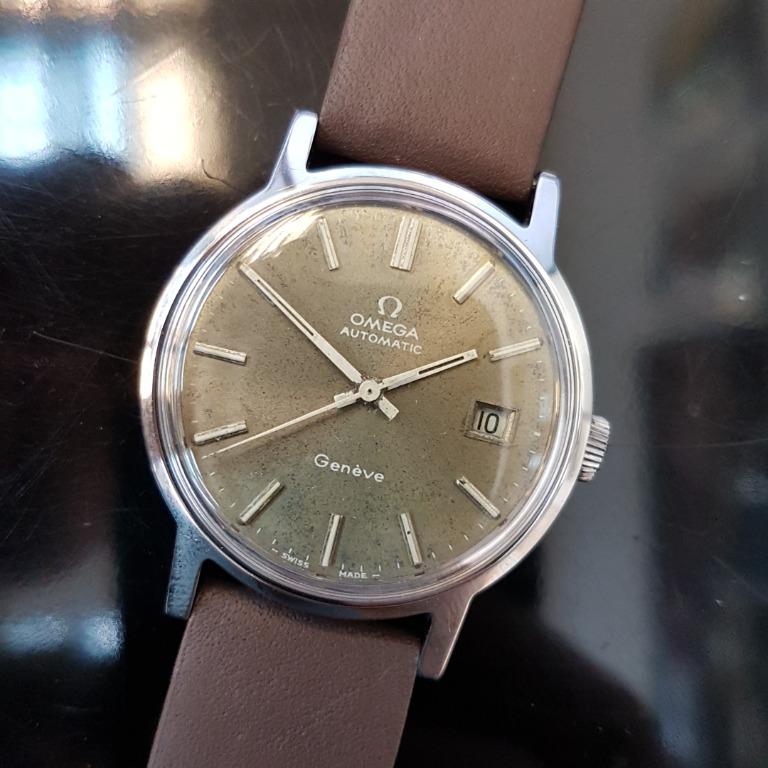 Omega Vintage Watch Tropical Dial, Women's Fashion, Watches ...