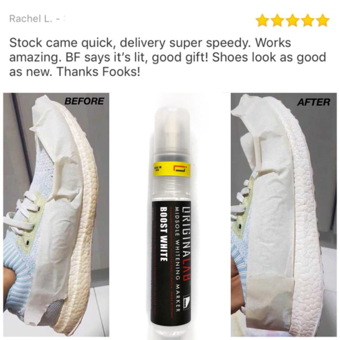ORIGINALAB Midsole Boost Whitener Marker Permanent Effect, Men's ...