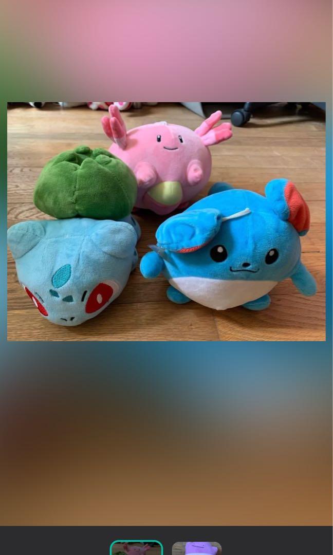 Eevee Pikachu Squirtle Bulbasaur Marill Chansey Ditto Pokemon Neopet ...