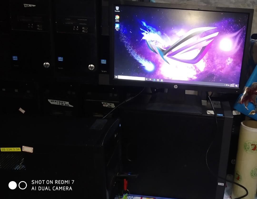 Rush pc set plug n play, Computers & Tech, Desktops on Carousell