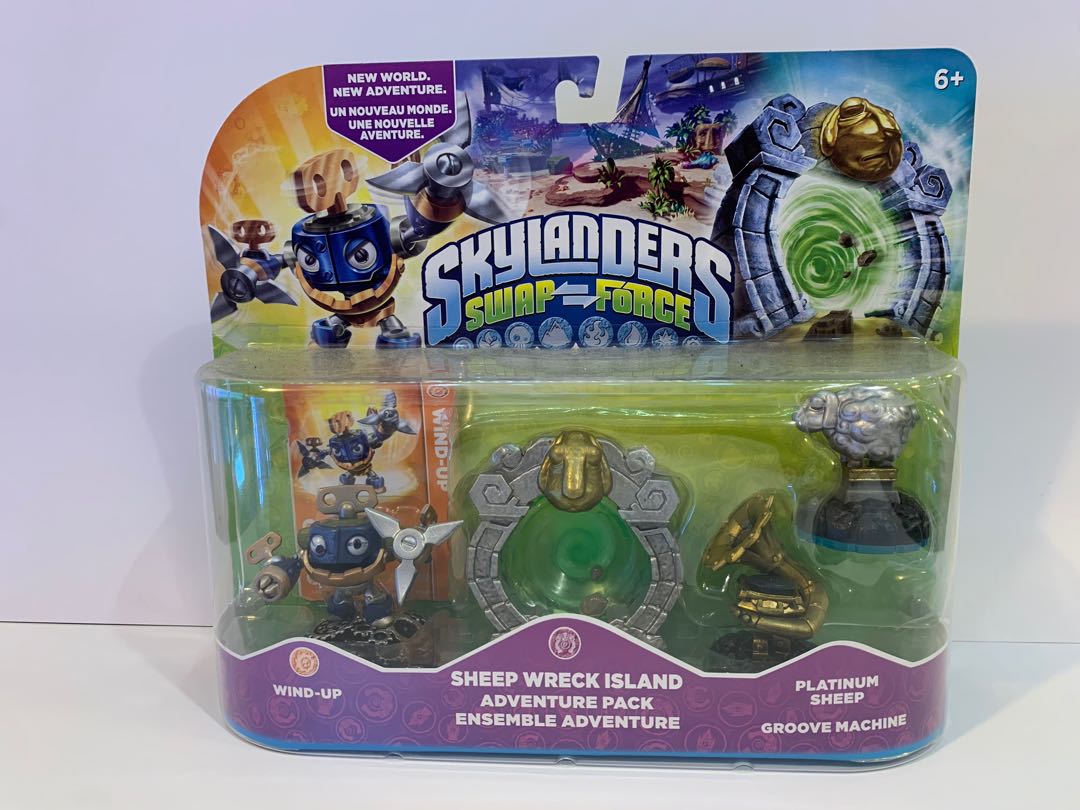 Skylanders Swap Force - Sheep Wreck Island Adventure Pack, Hobbies ...
