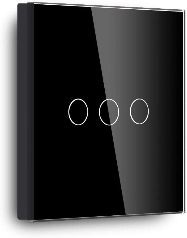 Smart Home Intelligent Touch Switch & Socket, Capacitive 1 Way Touch ...