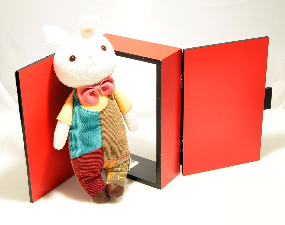 Stage Magic Box Dove Rabbit Hard Wood Wooden Appear Disappear Prop ...