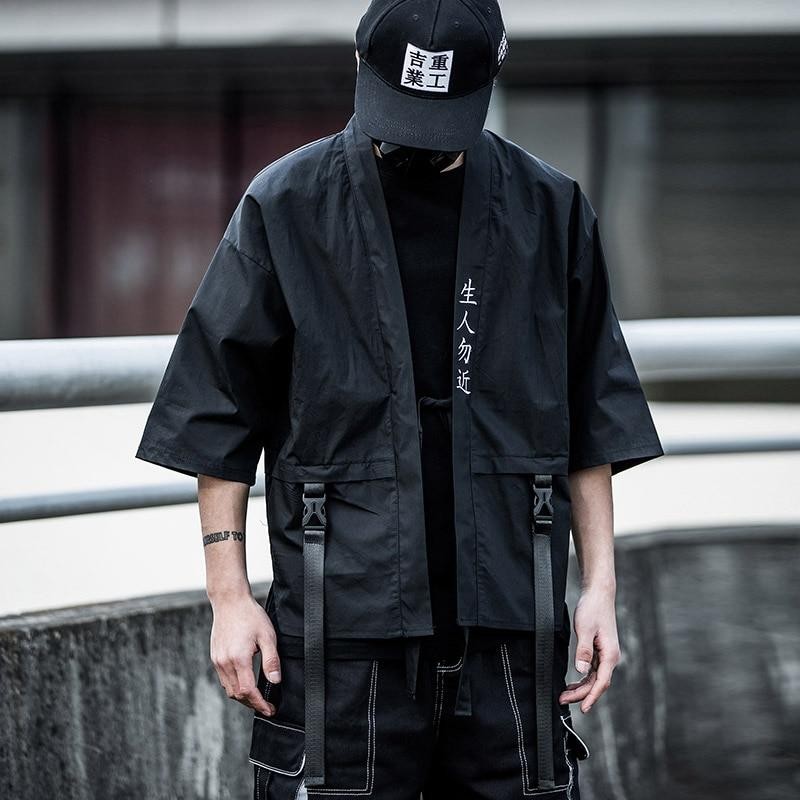 Traditional Techwear Haori, Men's Fashion, Coats, Jackets and Outerwear ...