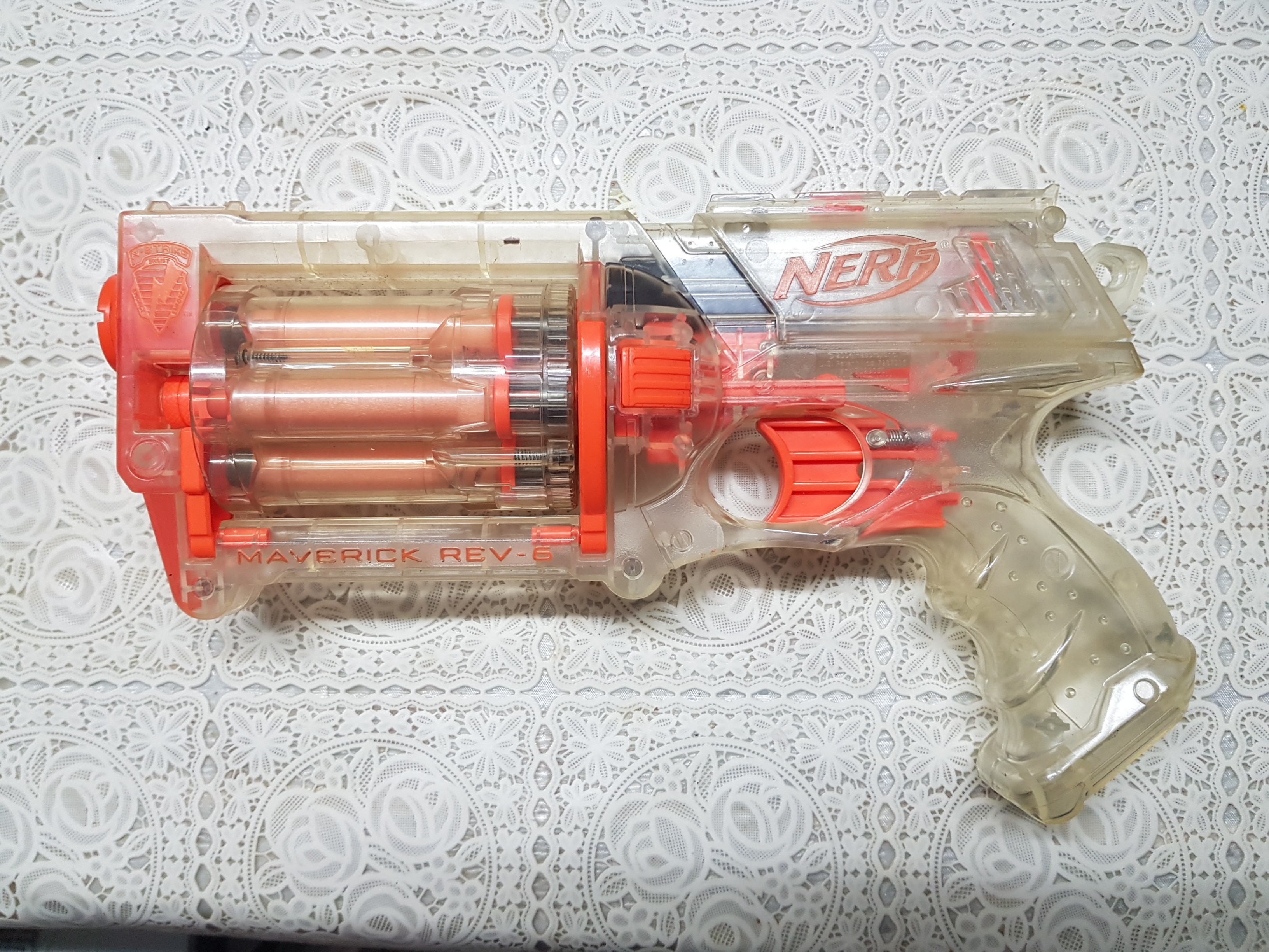 Maverick Rev-6 Nerf Revolver, Hobbies & Toys, Toys & Games on Carousell