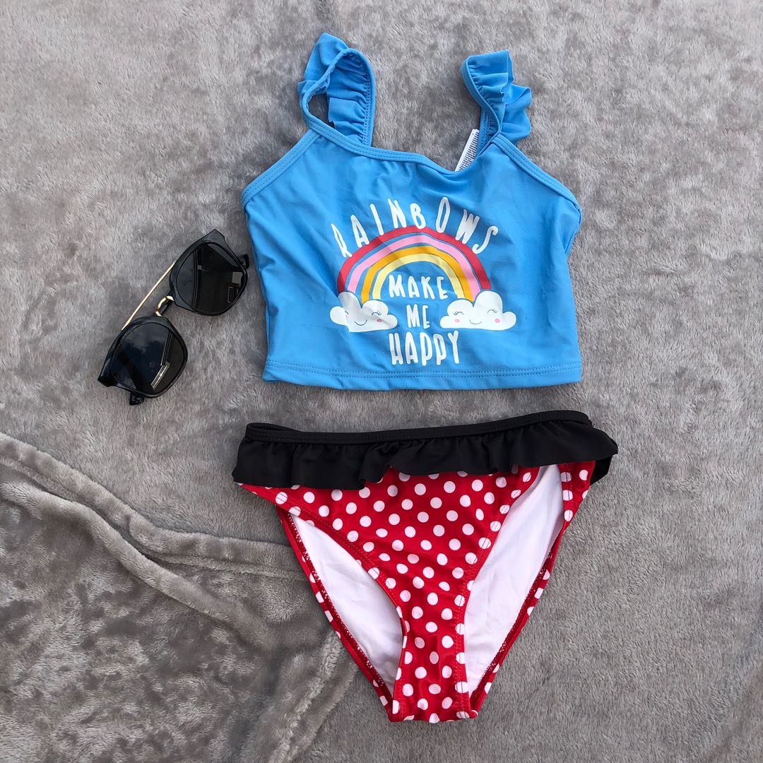 Two piece kids swimwear, Babies & Kids, Babies & Kids Fashion on Carousell