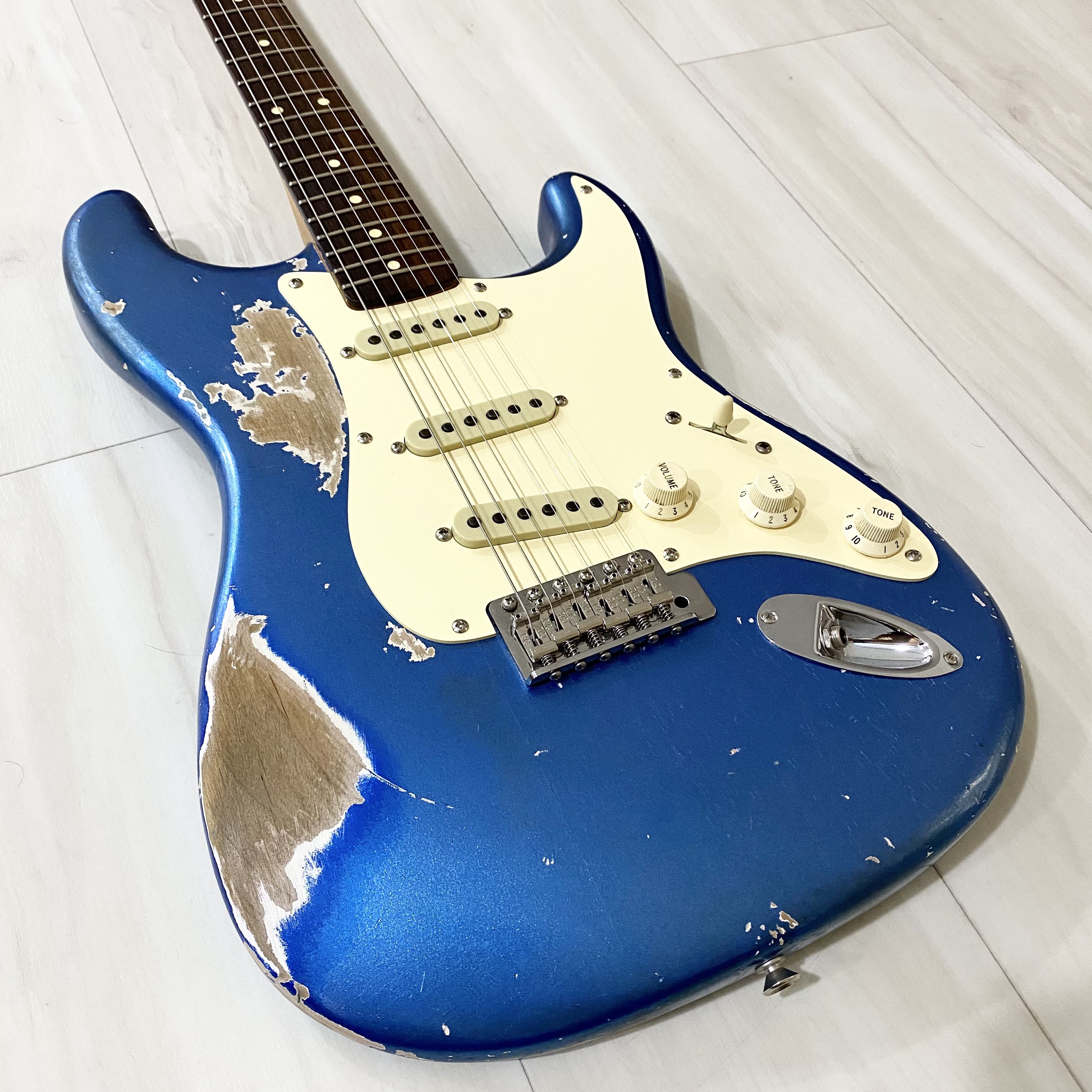 USA MJT Stratocaster Metallic Blue Relic - Electric Guitar, Hobbies ...