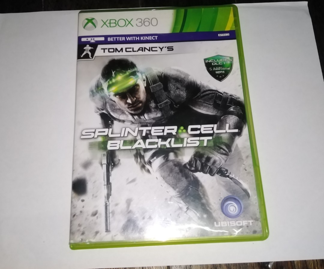 Xbox 360 splinter cell, Video Gaming, Video Games, Xbox on Carousell