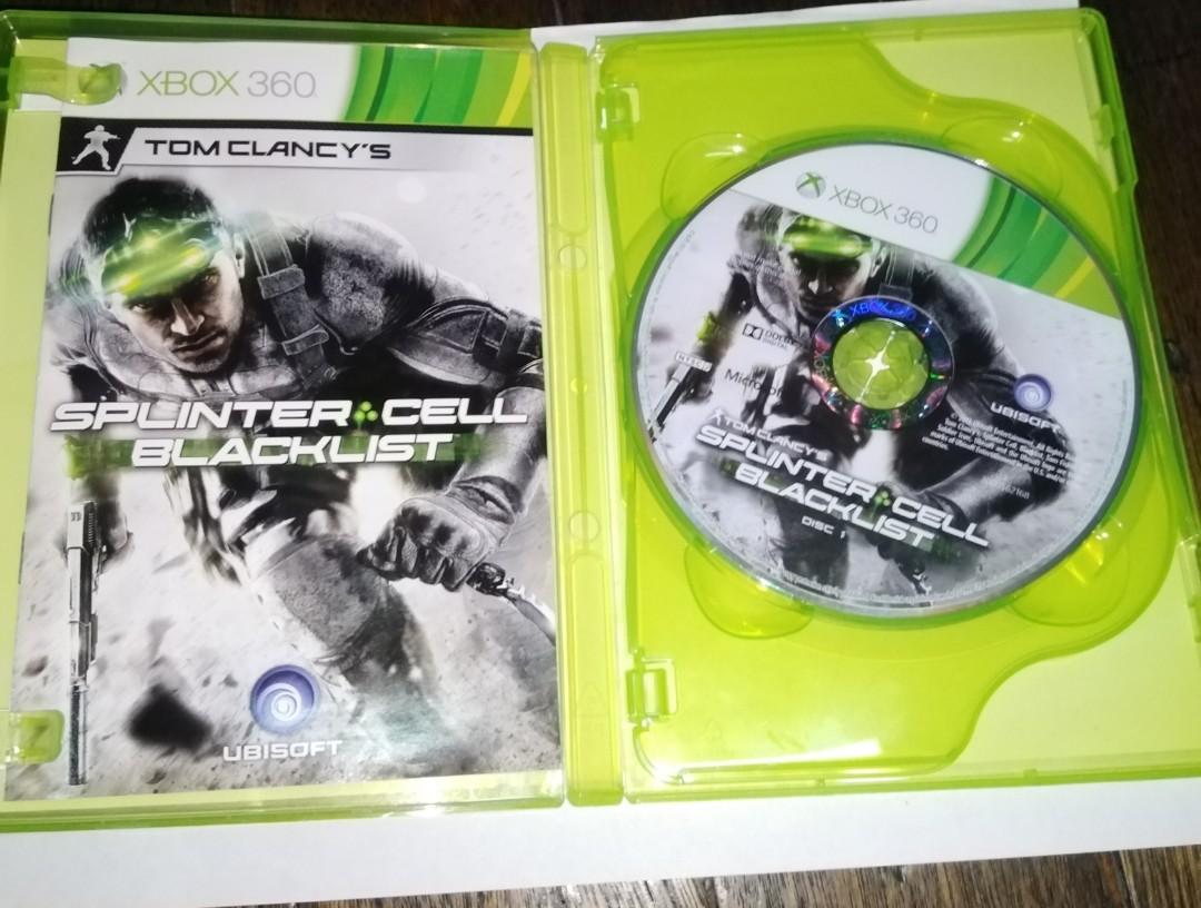 Xbox 360 splinter cell, Video Gaming, Video Games, Xbox on Carousell