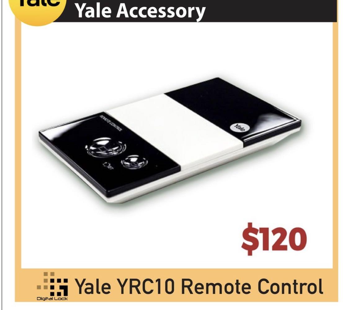 Yale remote for digital lock, Furniture & Home Living, Security & Locks ...