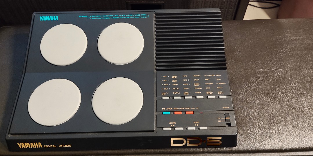 Yamaha DD-5 Digital Percussion Electronic Drum Pad, Hobbies & Toys ...