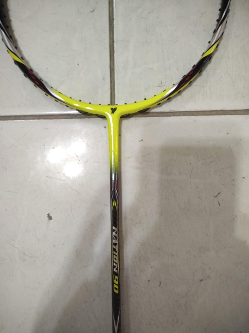 Yang Yang / Young Badminton Racket Raket Racquet Nation 90, Sports ...