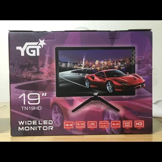 YGT 19 Inch LED Wide Monitor (Brand New), Computers & Tech, Parts ...
