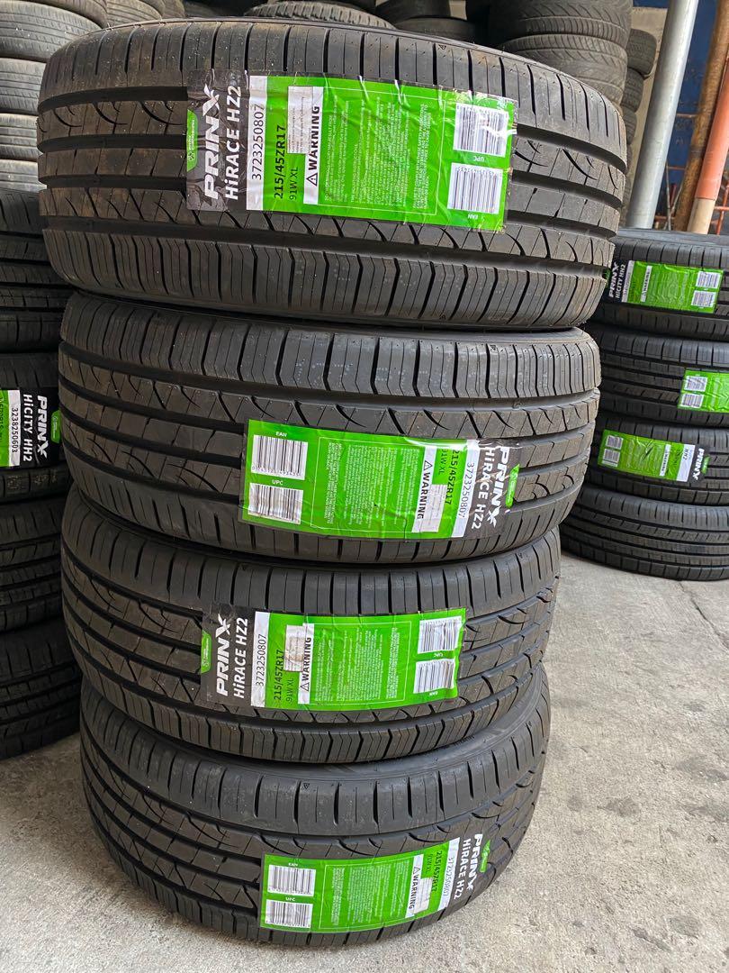 215-45-r17 Prinx Hirace Tire made in Thailand, Car Parts & Accessories ...