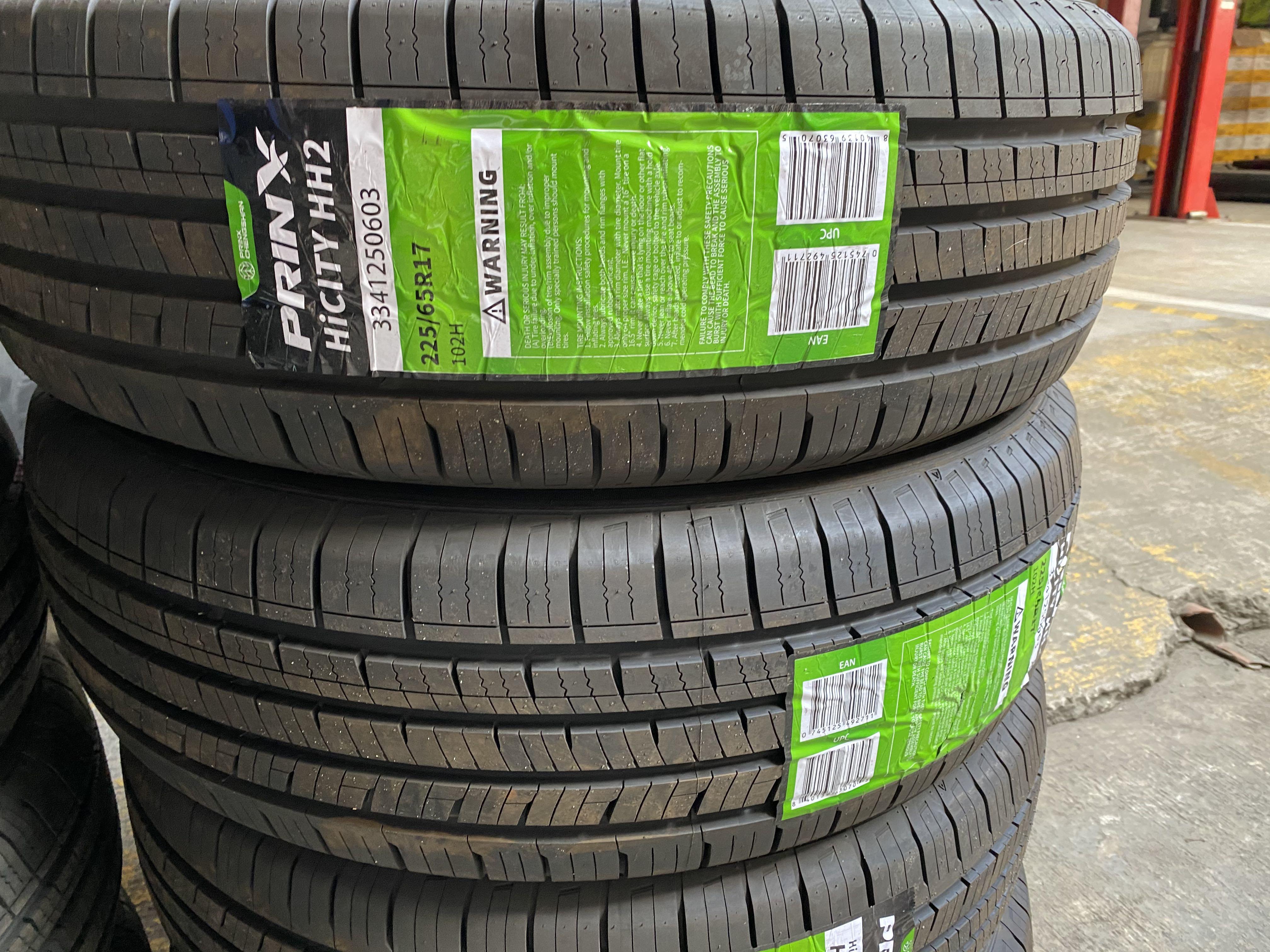 225-65-r17 Prinx Tire bnew Thailand made, Car Parts & Accessories, Mags ...
