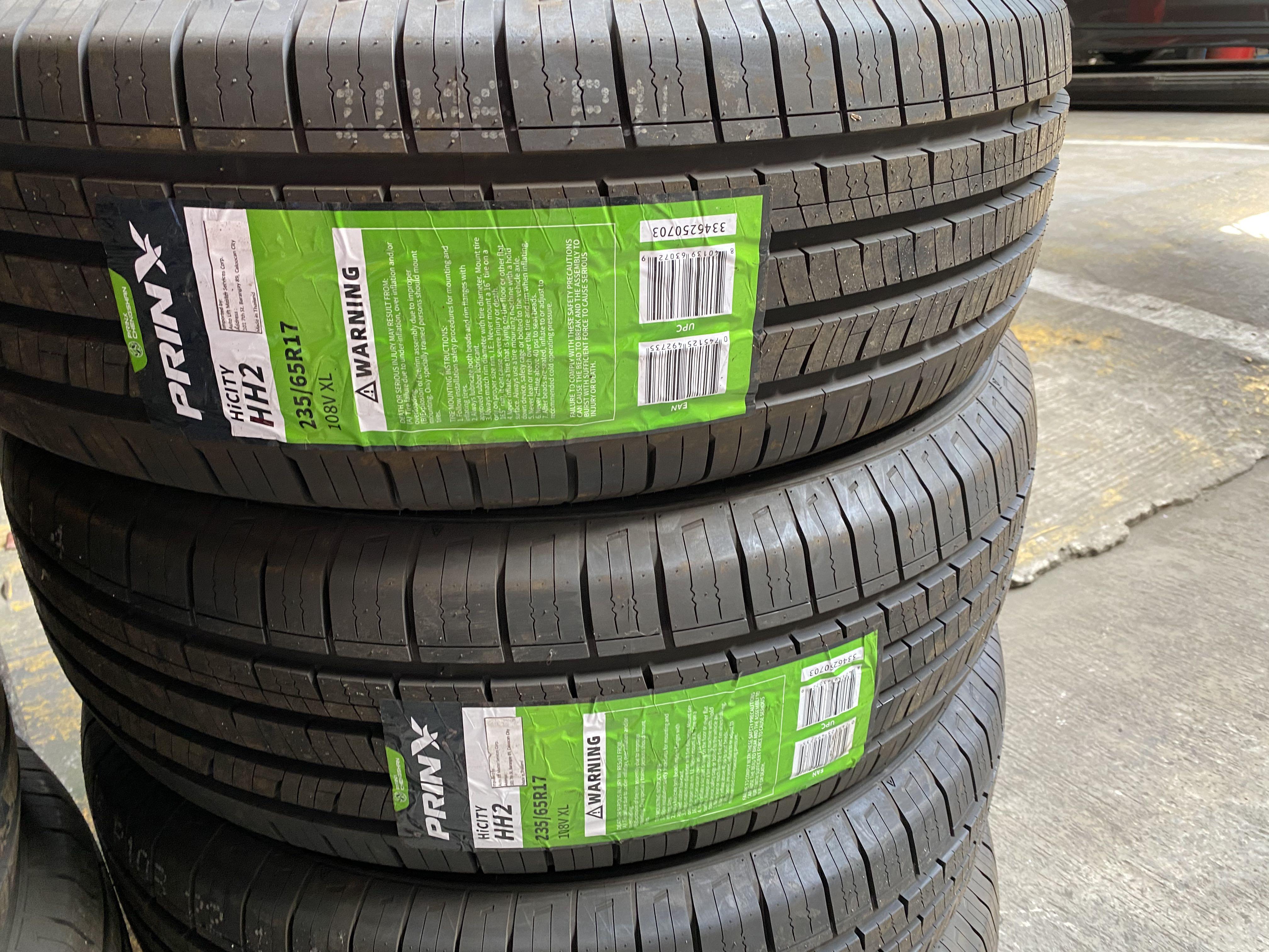 235-65-r17 Prinx Thailand made Tire bnew, Car Parts & Accessories, Mags ...