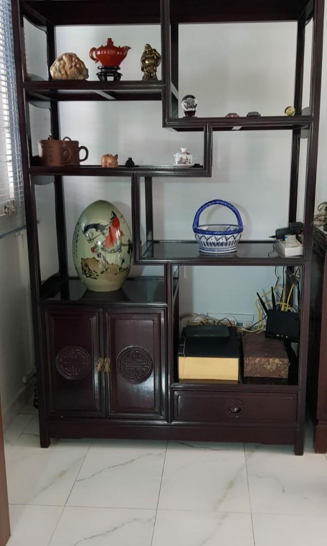 3.5ft x 6ft Rosewood Display Shelves, Furniture & Home Living ...