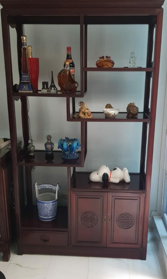3.5ft x 6ft Rosewood Display Shelves, Furniture & Home Living ...