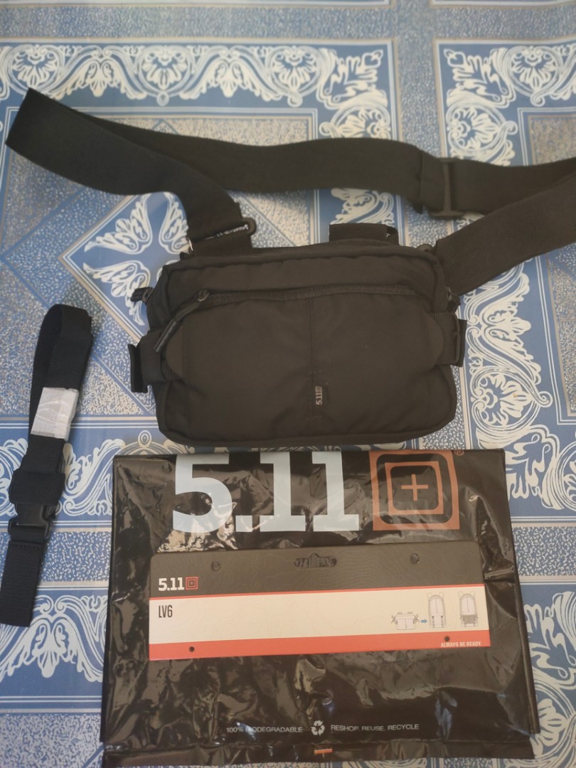 5.11 LV6 waist & shoulder bag/pack not maxpedition, Men's Fashion, Bags ...