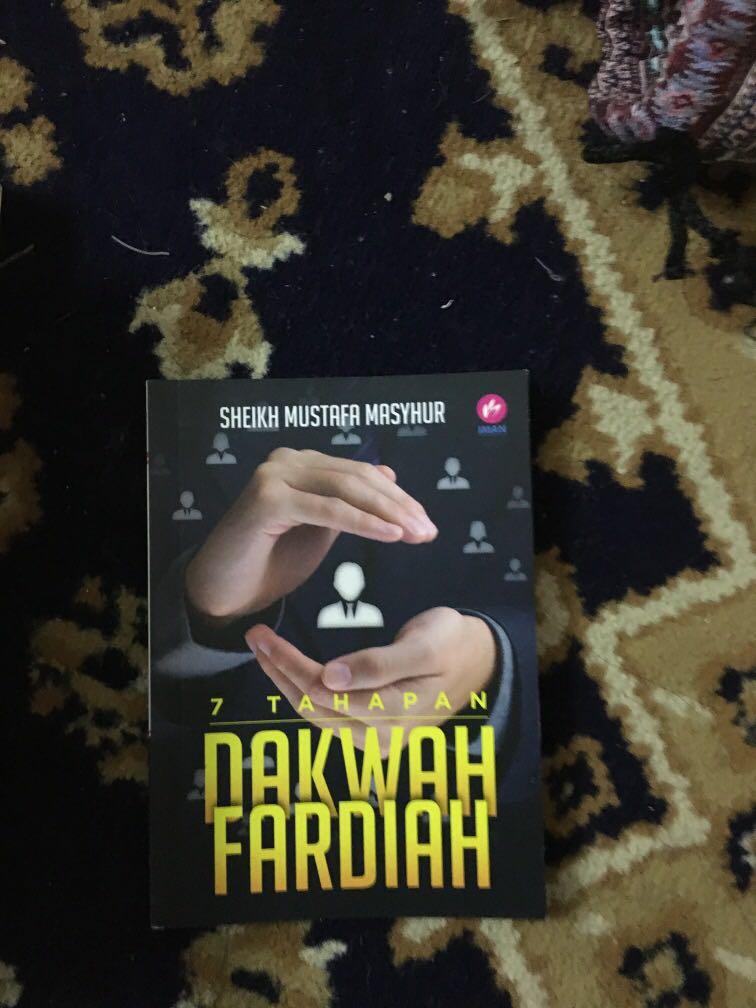 7 Tahapan Dakwah Fardiah - Syeikh Mustafa Masyhur, Hobbies & Toys ...