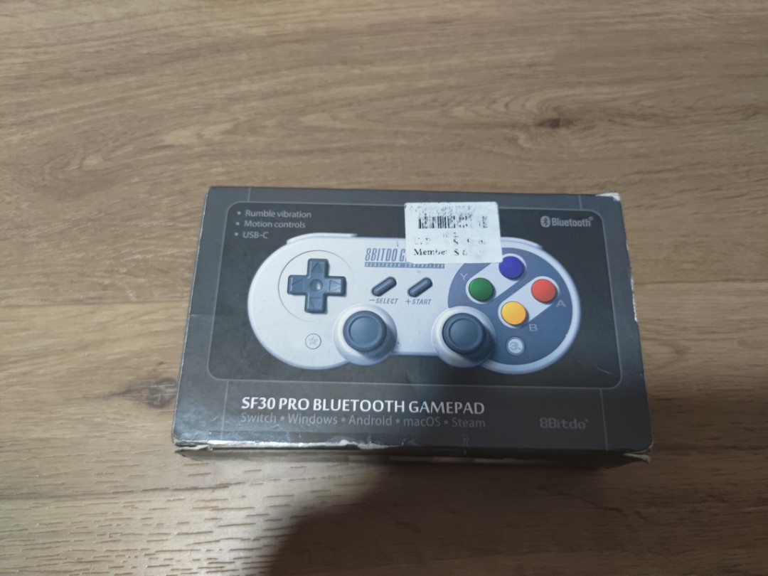 8Bitdo SF30 Pro Controller, Video Gaming, Gaming Accessories ...