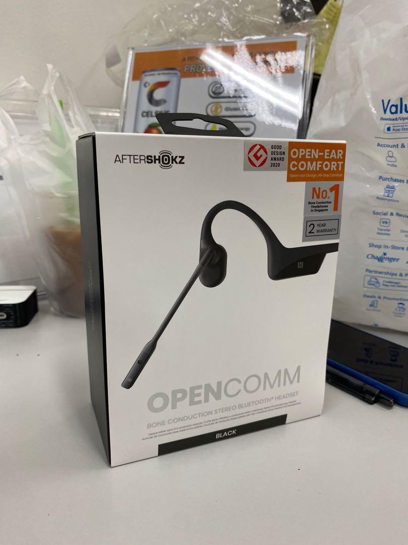 Aftershokz Opencomm, Audio, Earphones on Carousell